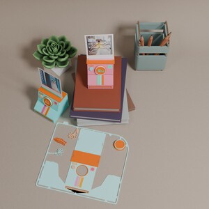 2-piece Polaroid Photo Stand Kit Card Holder 3D Printed Unique - Etsy