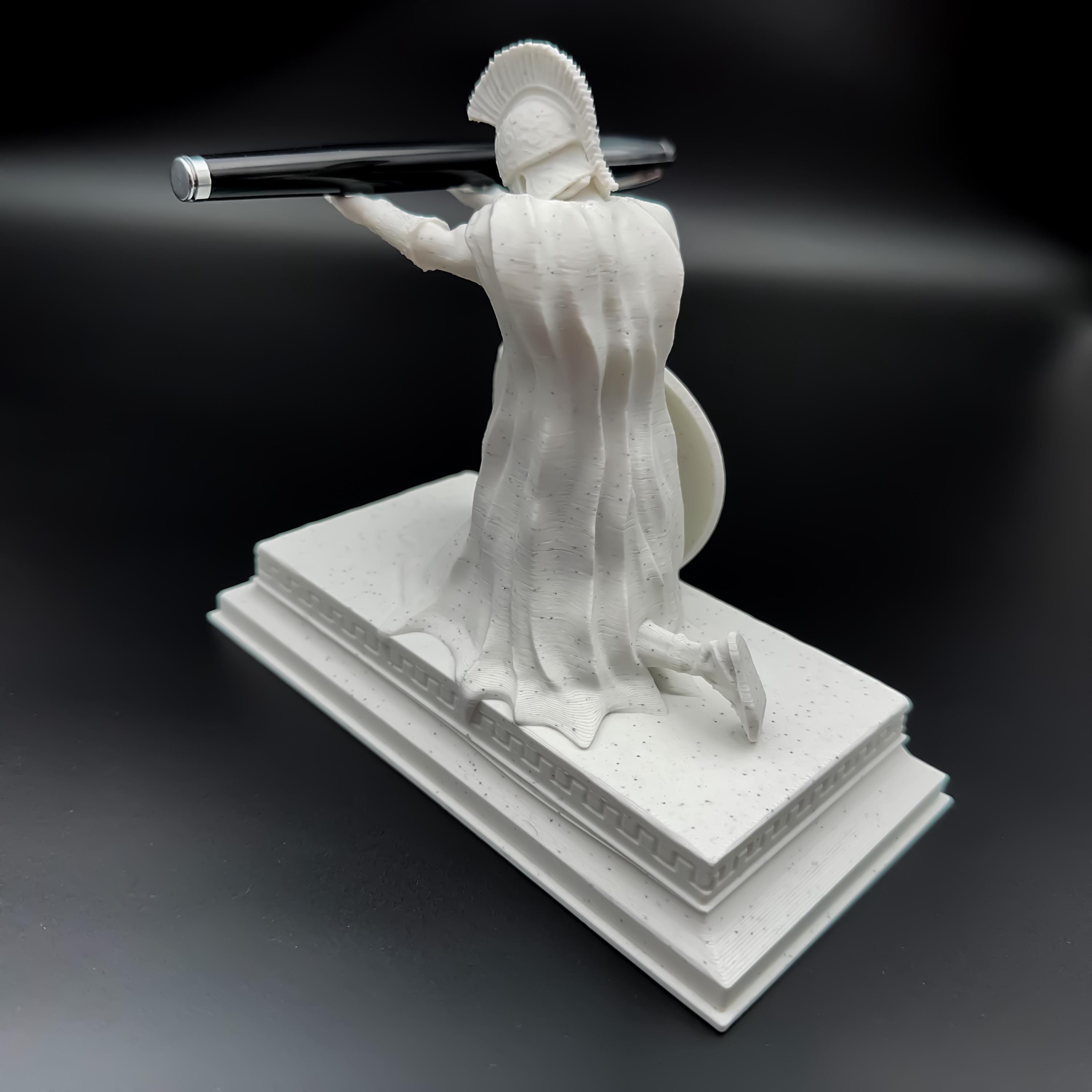 Spartan Pen Holder Gladiator Pen Stand - Etsy