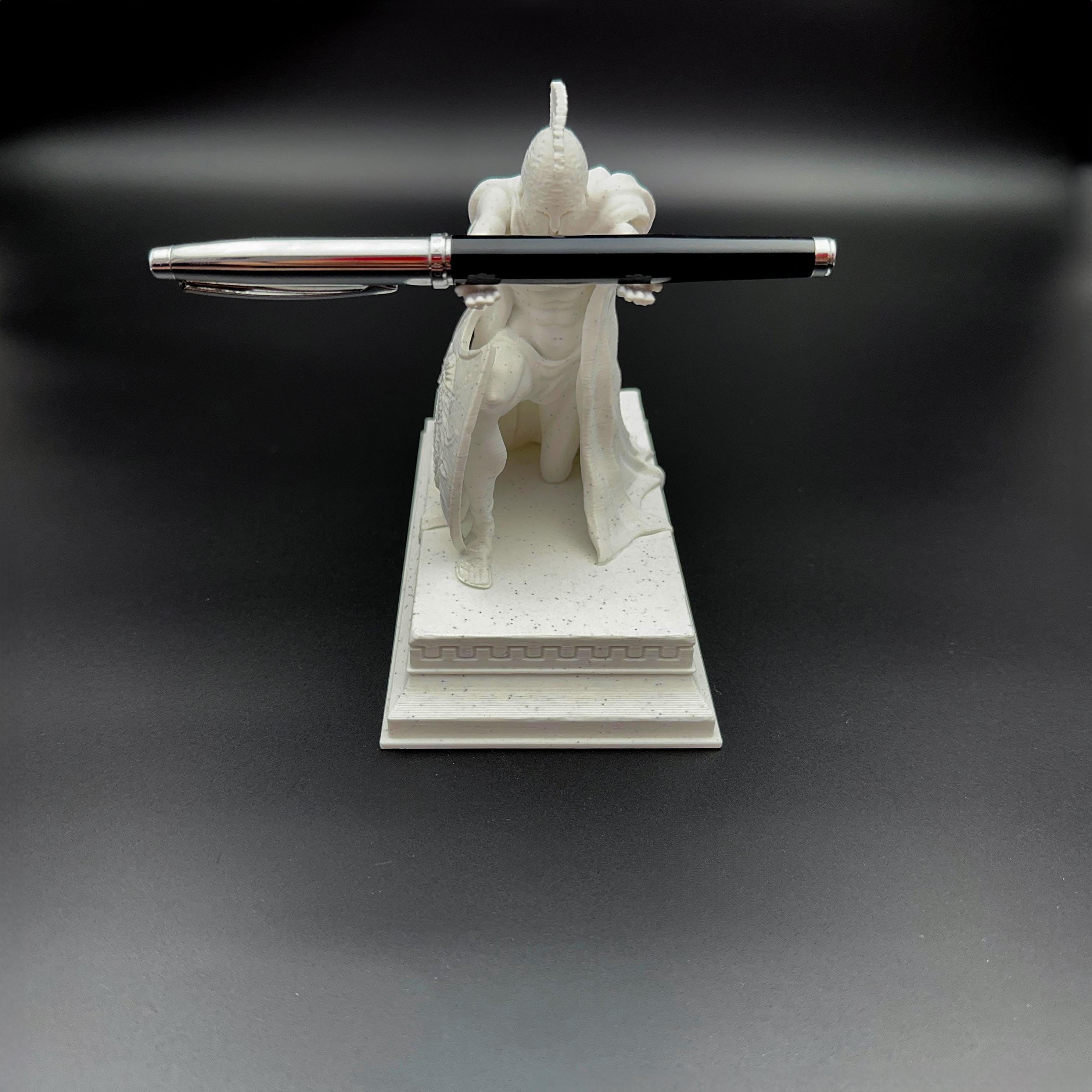 Spartan Pen Holder Gladiator Pen Stand - Etsy