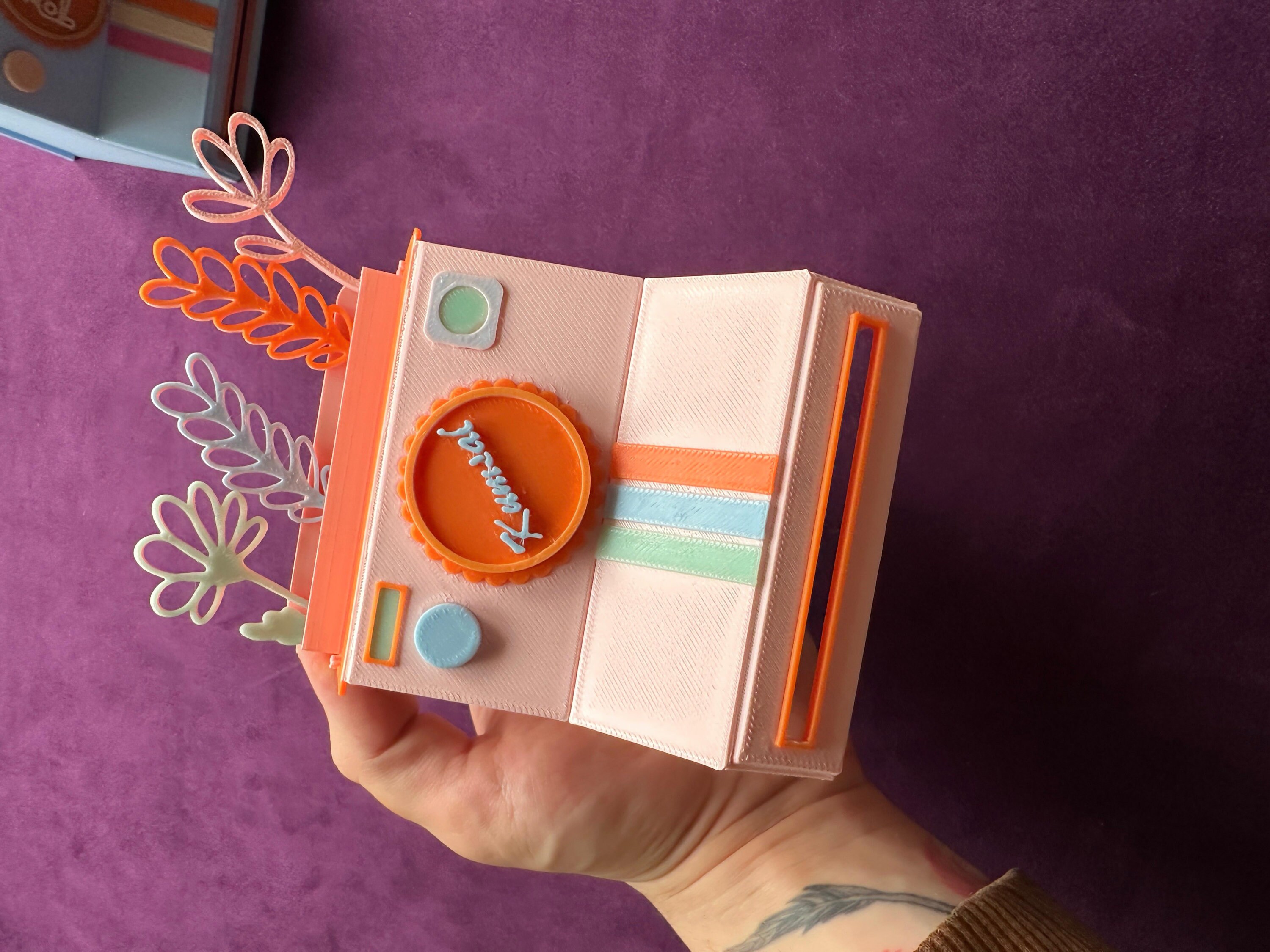 2-piece Polaroid Photo Stand Kit Card Holder 3D Printed Unique - Etsy