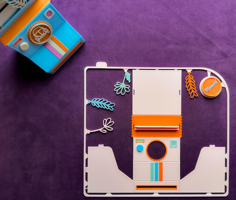2-piece Polaroid Photo Stand Kit Card Holder 3D Printed Unique - Etsy ...
