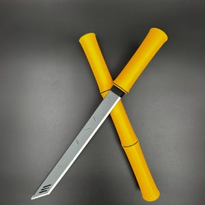 Bamboo Tanto, Samurai, Mini Katana, Katana Knife, 3D Printed Prop Toy ...