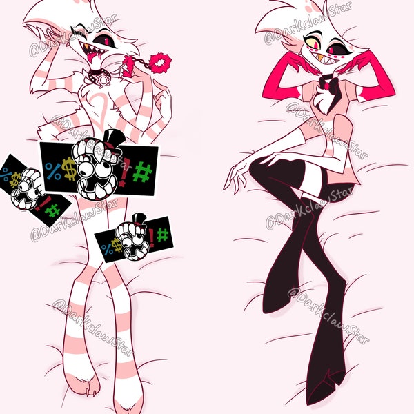 Hazbin Angel Dust Plush Etsy 4509
