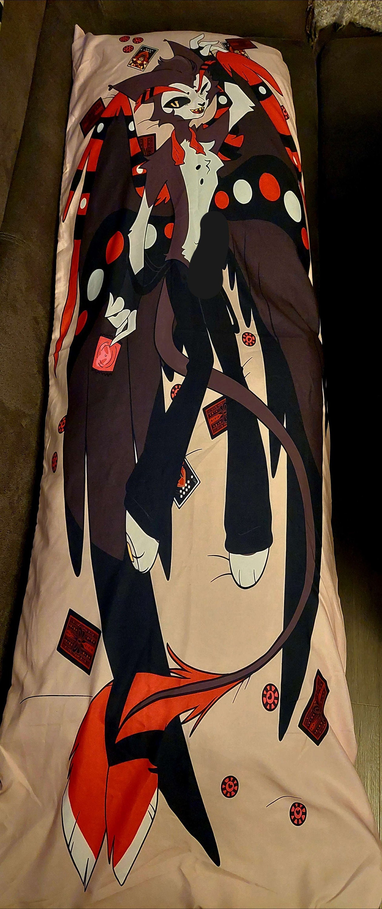 Husk Hazbin Hotel Body Pillow - Etsy