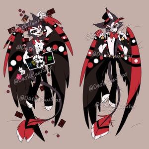 Husk Hazbin Hotel Body Pillow - Etsy