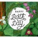 Custom Botanical Card - Etsy