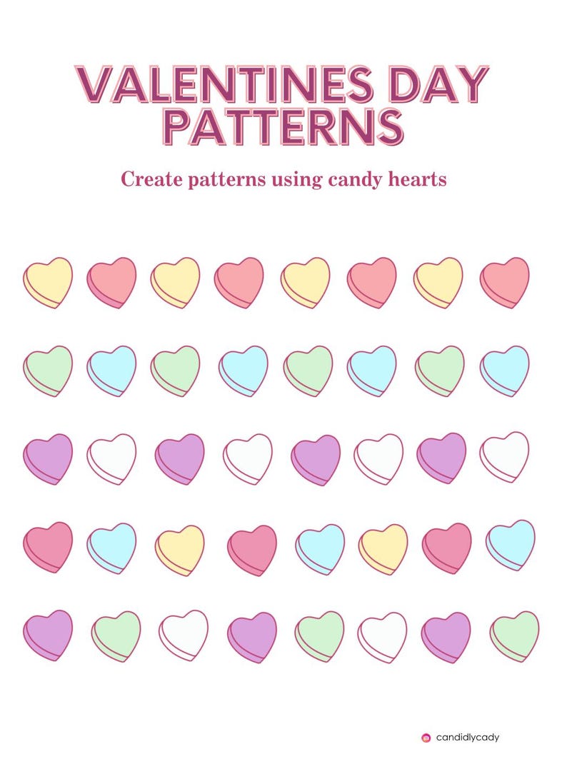 Valentine's Day Patterns - Etsy