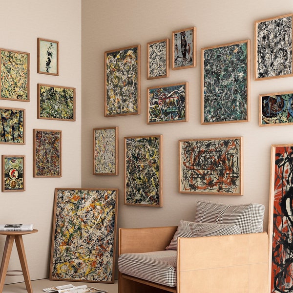 Jackson Pollock - Etsy