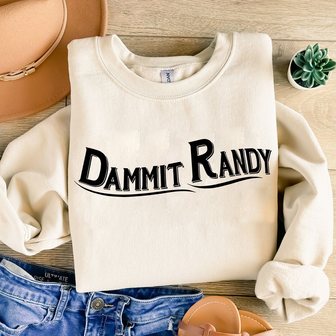 Dammit Randy Png, Funny Png, Trending Png, Cute Girlfriend Gift, Y2K ...