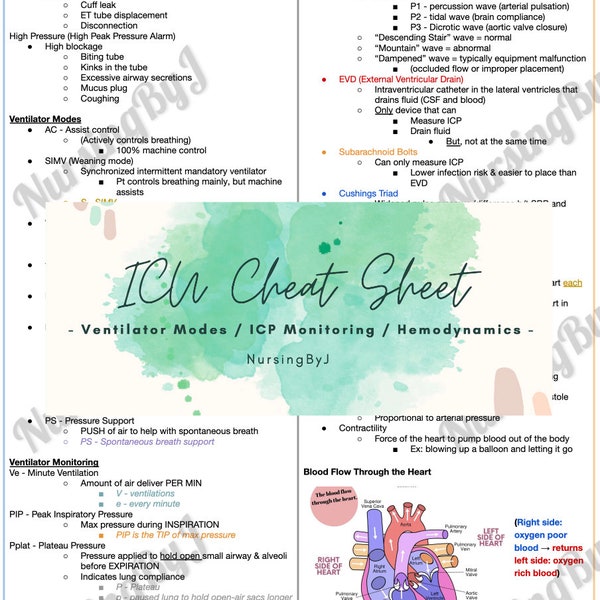 Icu New Grad Guide - Etsy