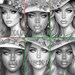 Holly Elegance Grayscale Coloring Pages for Adults (54 Pages) (PDF ...