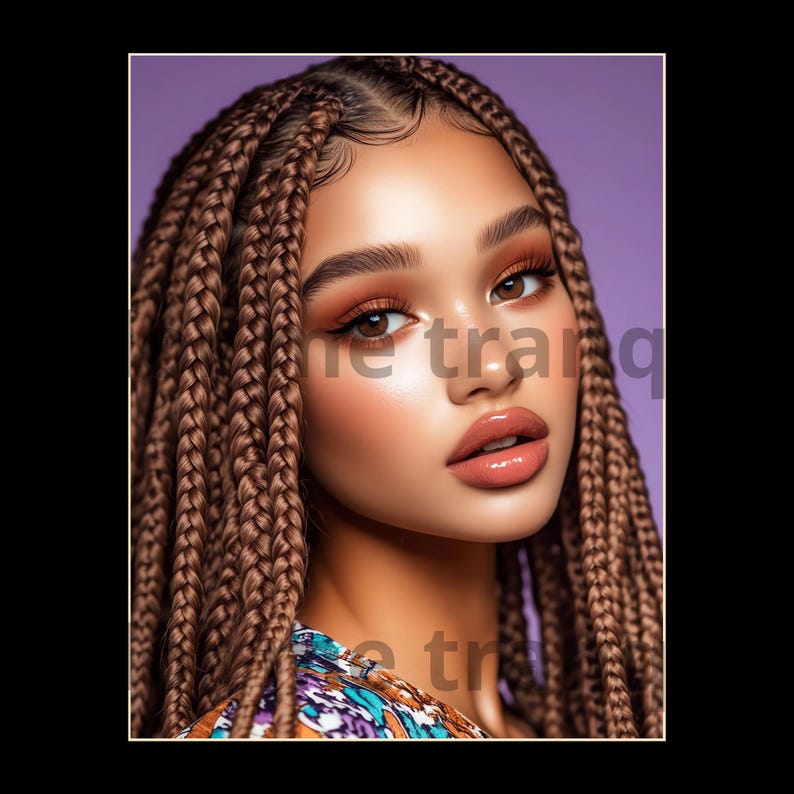Mosaic Portrait Color by Number | Advanced Coloring Page (digital ...