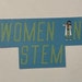 Women in STEM Stickers, Personalized Women Stickers, Science ...