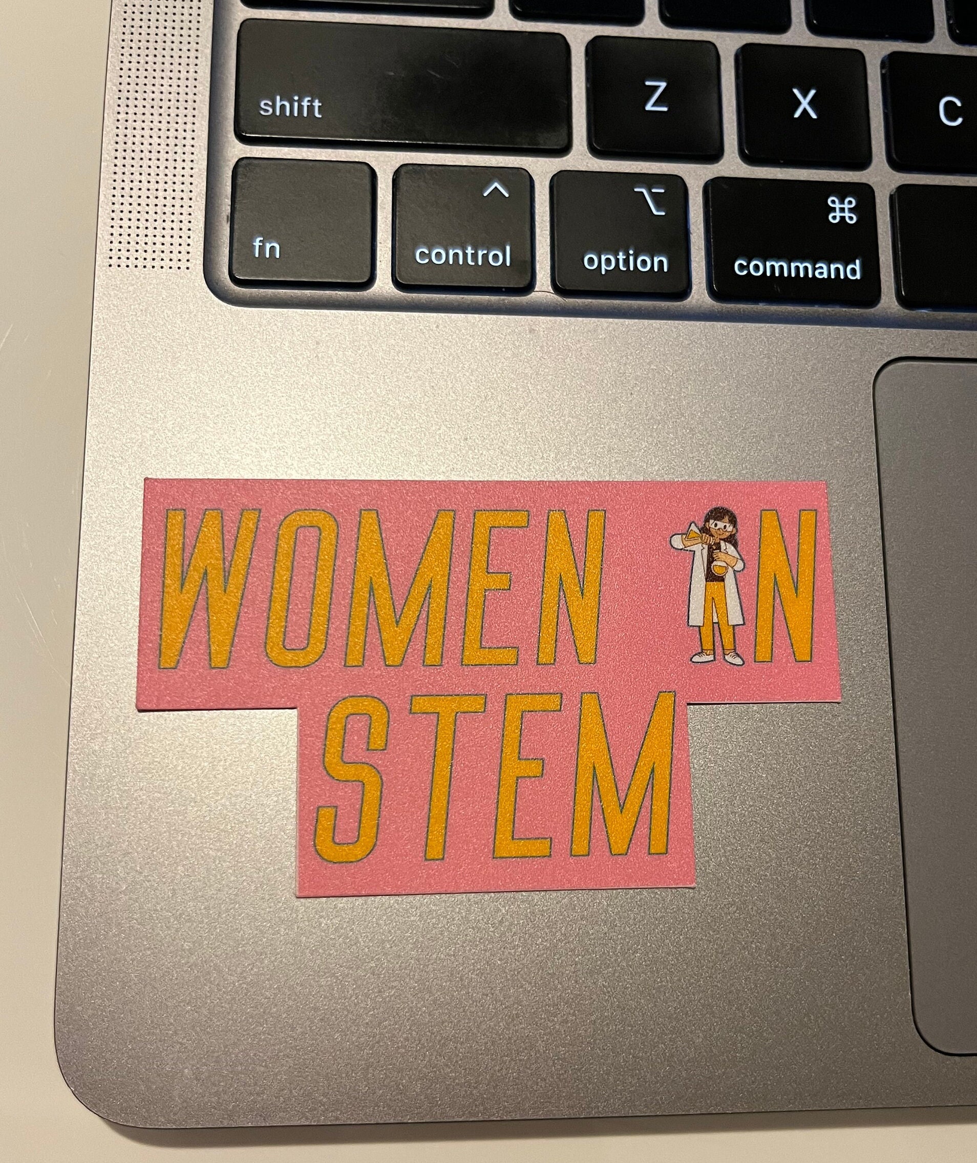 Women in STEM Stickers, Personalized Women Stickers, Science ...
