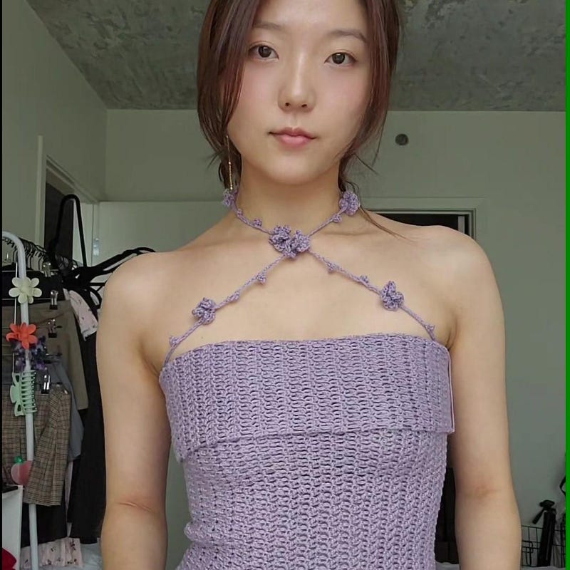 Crocheted Tube Top - Etsy