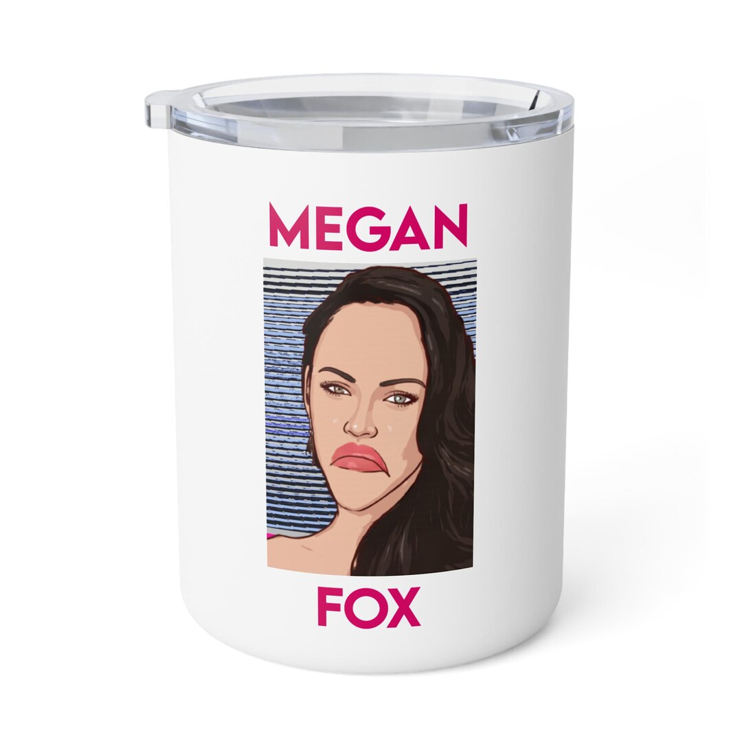 Love is Blind | Megan Fox Insulated Coffee Mug: Cheeky Gift Idea for ...
