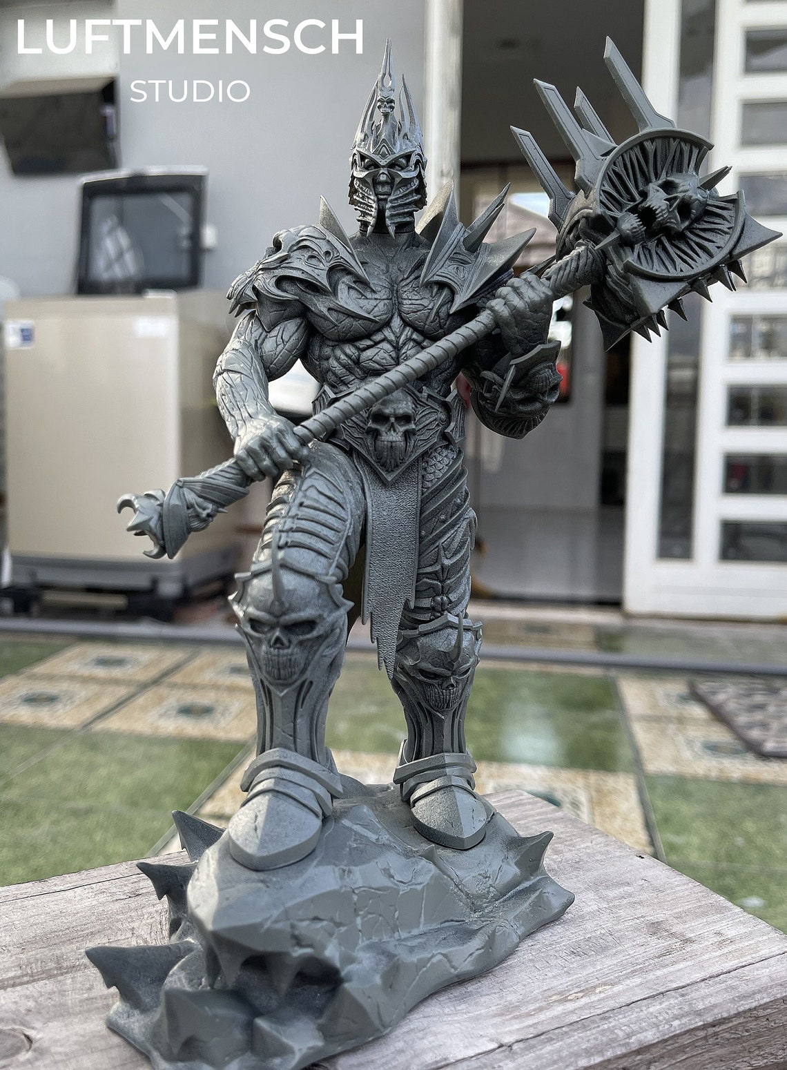 Bolvar Fordragon Figurine, World of Warcraft, 3D SLA Print, Paintable ...
