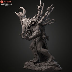 Gul'dan Figurine, World of Warcraft, 3D Printing SLA, Paintable WOW ...