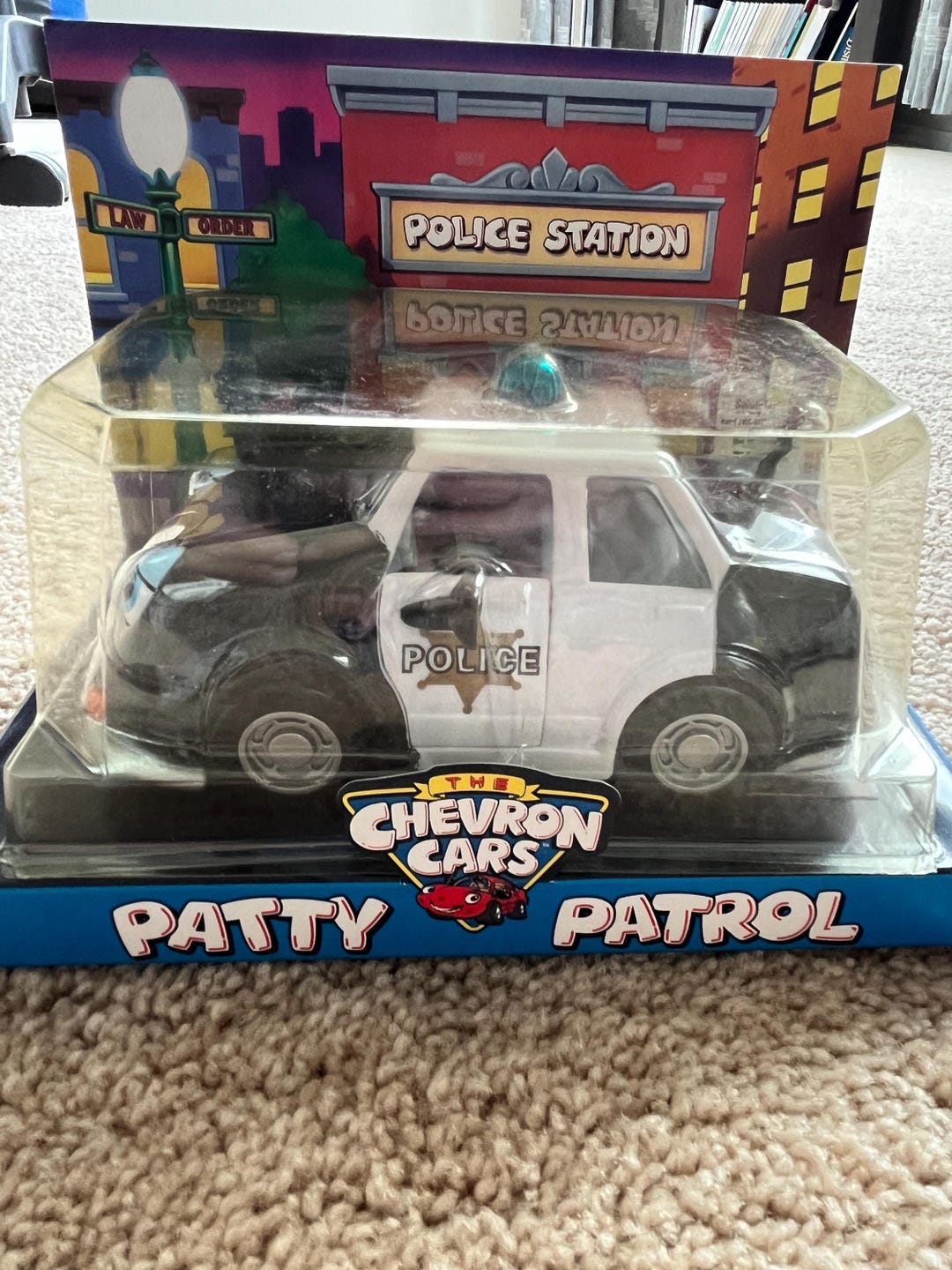 Vintage Chevron Cars Patty Patrol - Etsy