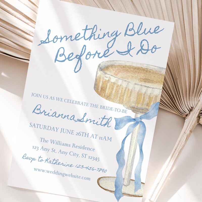 Something Blue Before I Do - Etsy