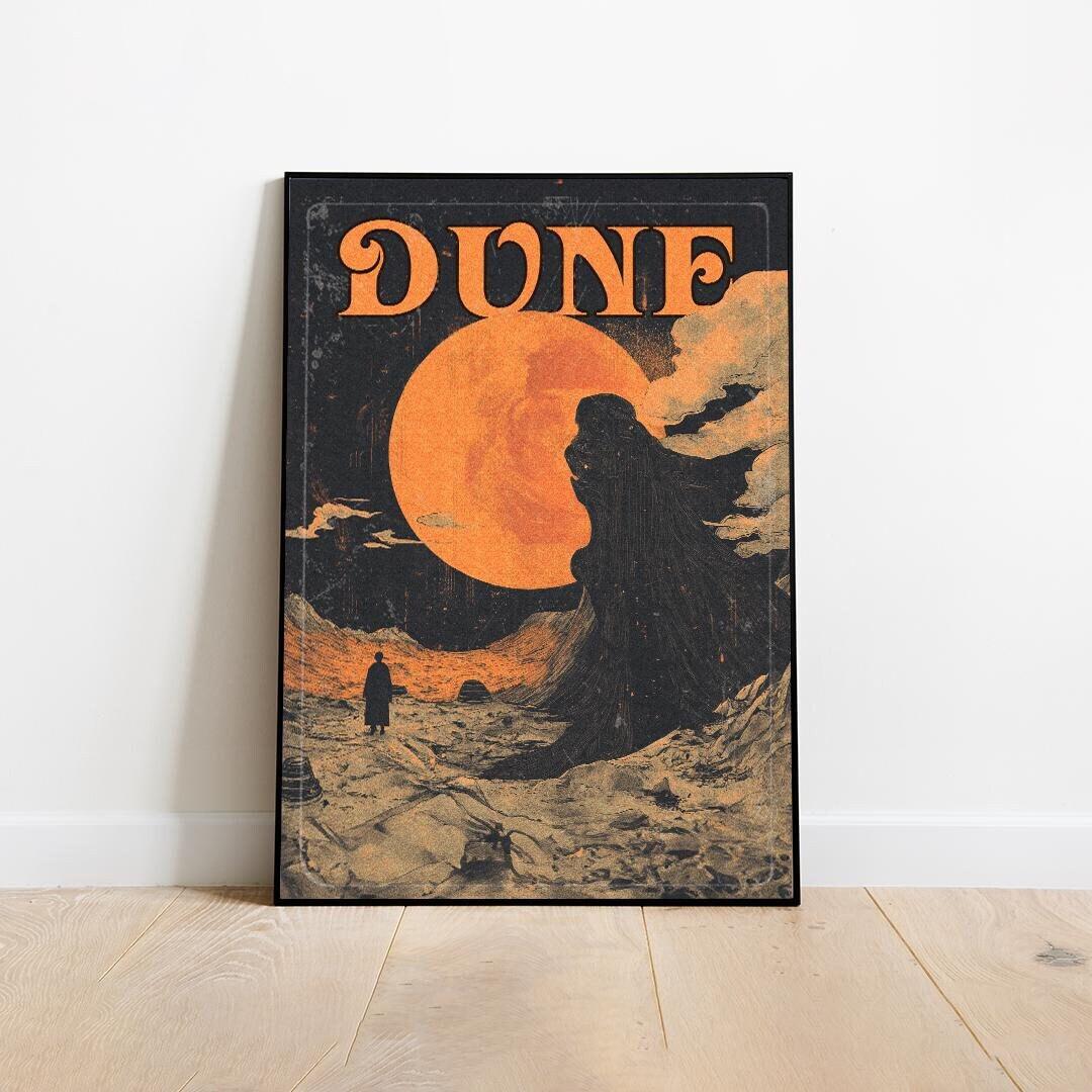 Dune Poster, Timothee Chalamet Poster, Dune Print, A1, A2, A3, A4, A5 ...