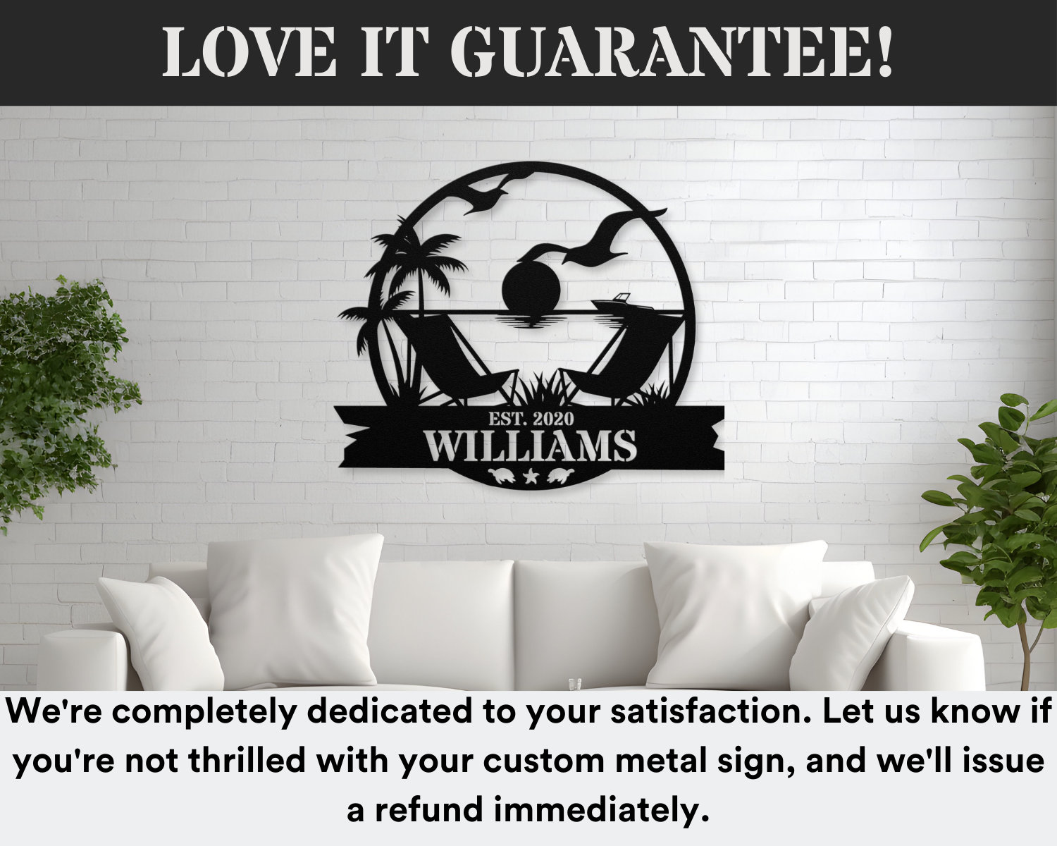 Summer Beach House Sign, Custom Beach Decor, Nautical Decor, Lake House ...