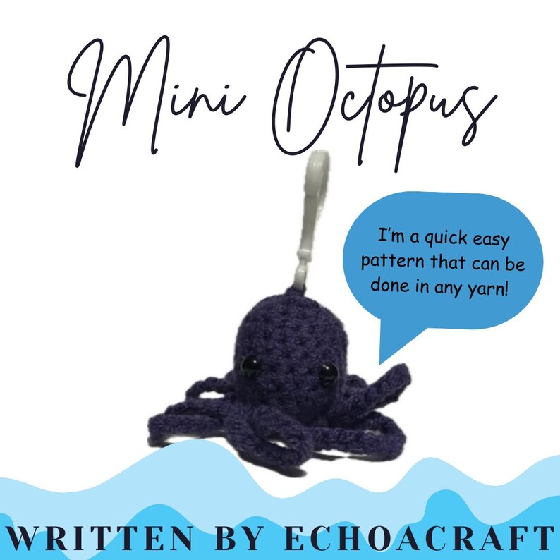 No Sew Mini Octopus Pattern - Etsy