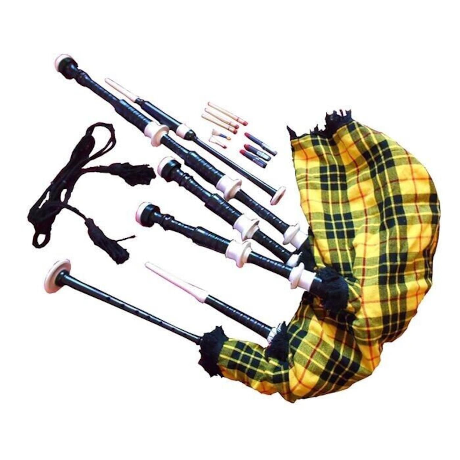 Rosewood Bagpipes for Beginners: Traditional Scottish Instrument Set - Etsy
