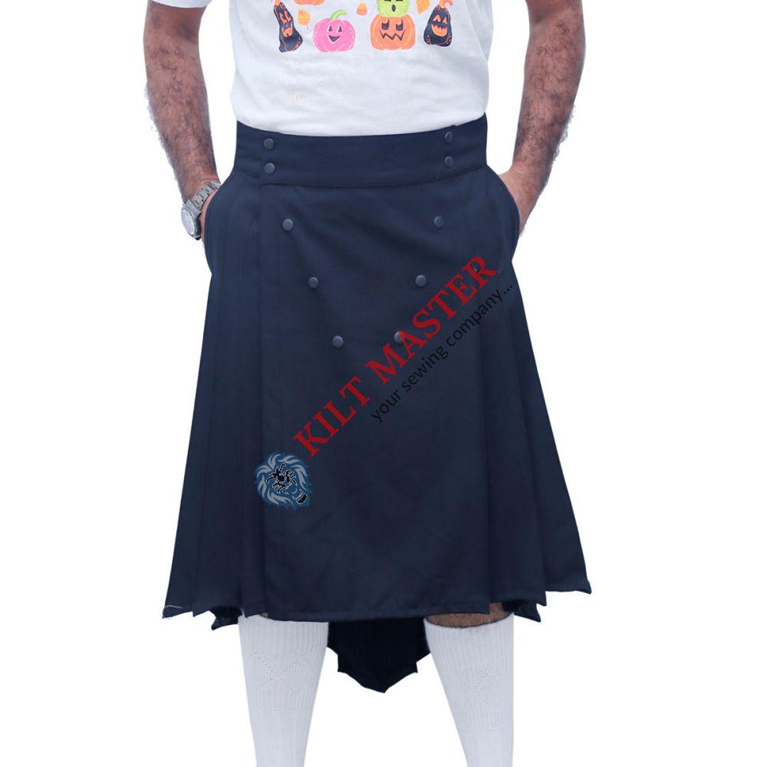 Scottish Tuxedo Kilt for Men - Handmade Formal Kilt for Special Events ...