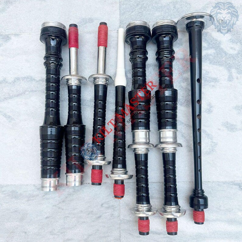 Rosewood Bagpipes for Beginners: Traditional Scottish Instrument Set - Etsy