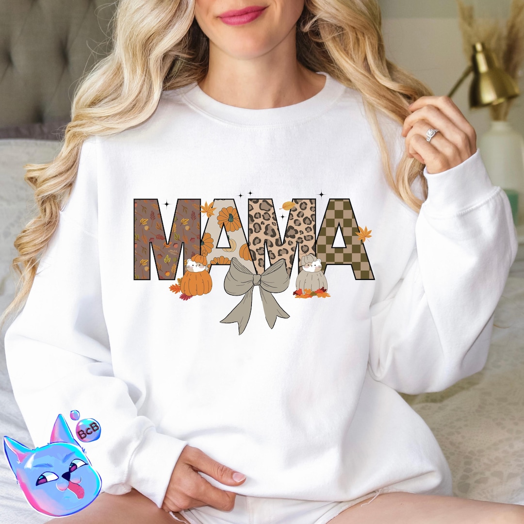 Fall Mama PNG, Fall Mama Coquette Pumpkin, Fall Vibes Png, Autumn ...