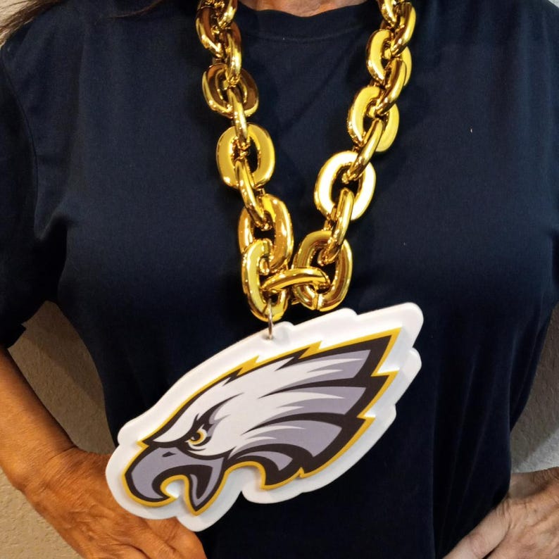 Eagles Gold High School Mascot 3D Big Fan Chain - Etsy