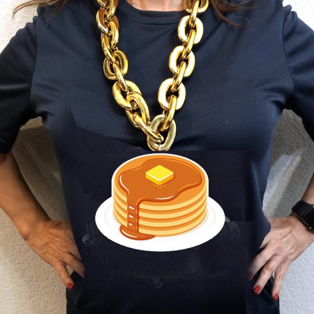 Pancake O-line Block Fan Spirit Chain, 3D Big Turnover Chain - Etsy