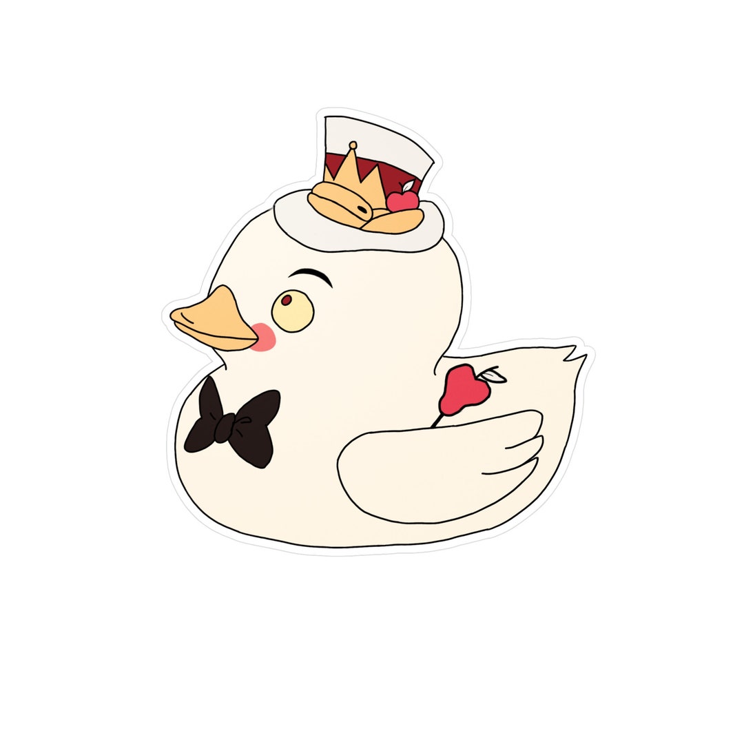 Lucifer Duck Sticker - Etsy