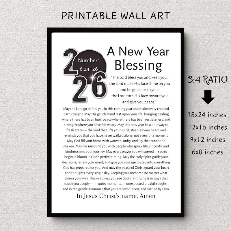 2026 Blessing - Etsy UK