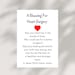 Post Heart Surgery Blessing Card Printable Digital Recovery Card for ...