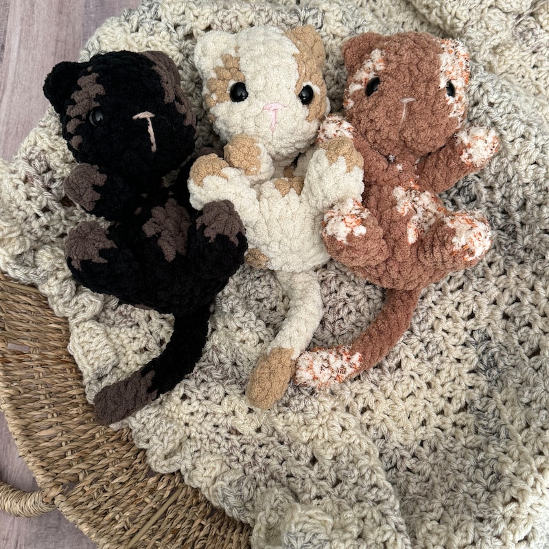 Tortoiseshell Cat Plush - Etsy