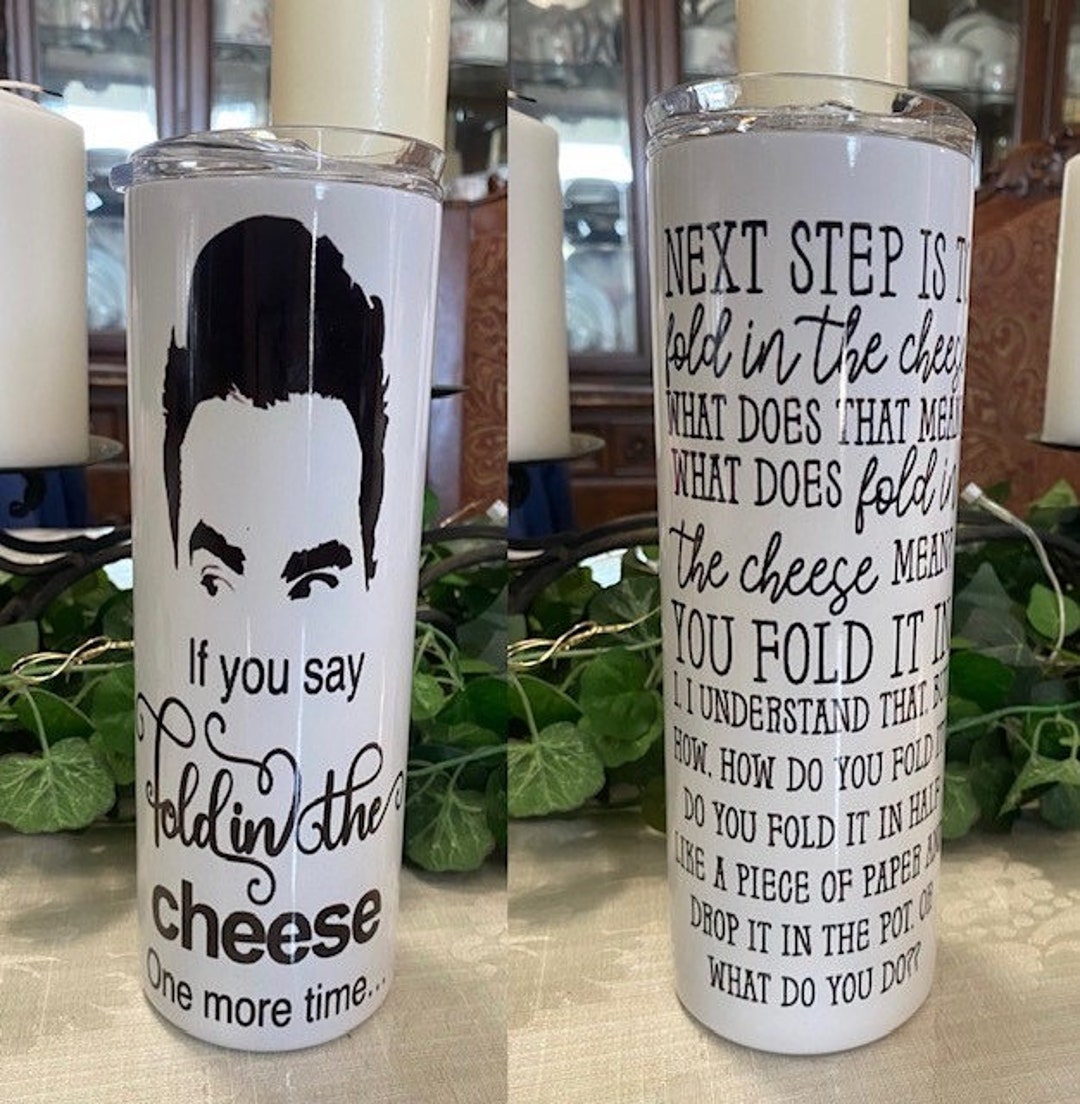 Tumbler Fold in the Cheese - Etsy