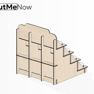 Coaster Display Stand SVG Laser Cut File 4mm - Etsy Australia