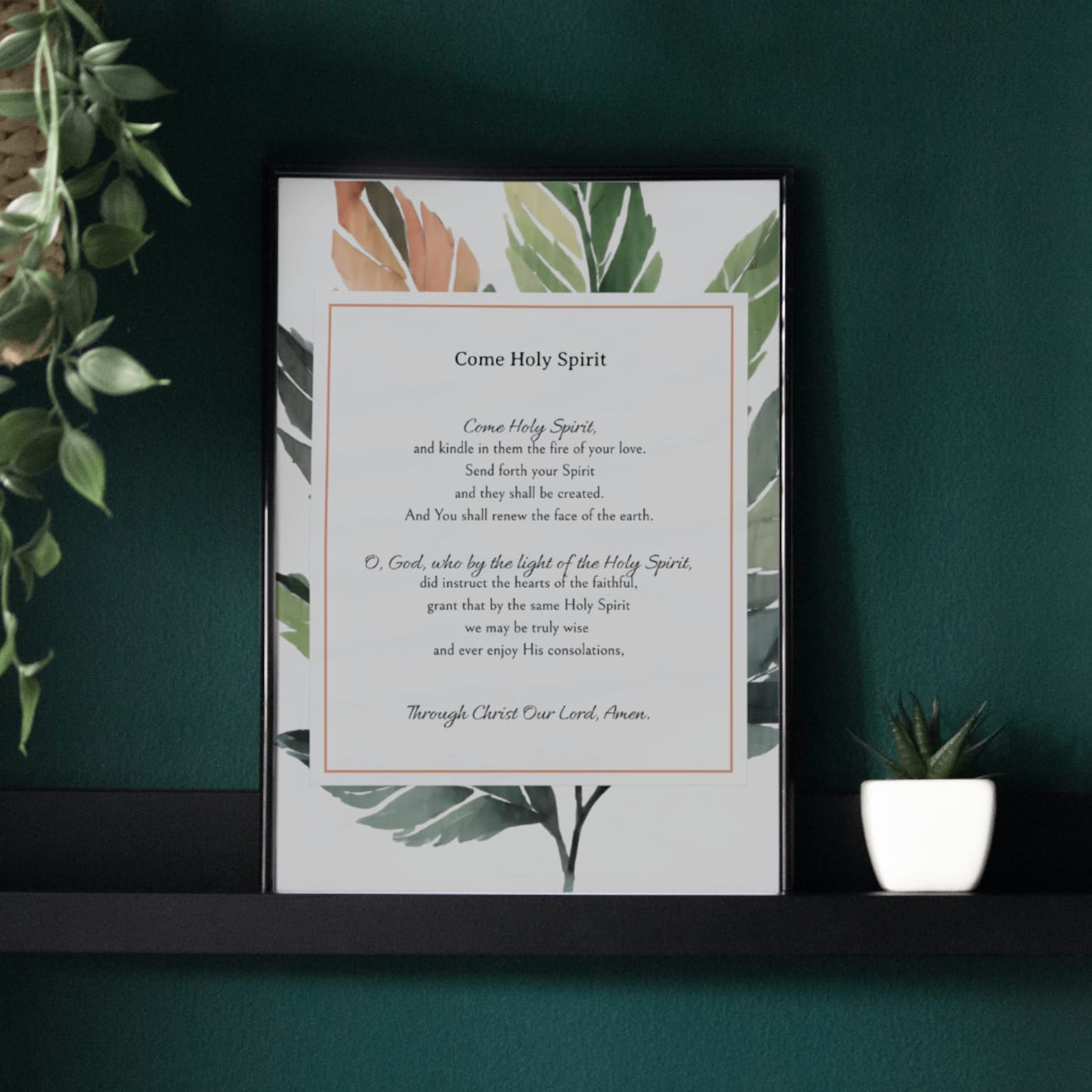 Prayer 'come, Holy Spirit,' Holy Spirit Prayer, Catholic Prayer ...