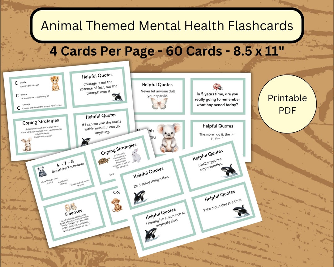Mental Health Flashcards, Anxiety Relief, Mental Health, Helpful ...