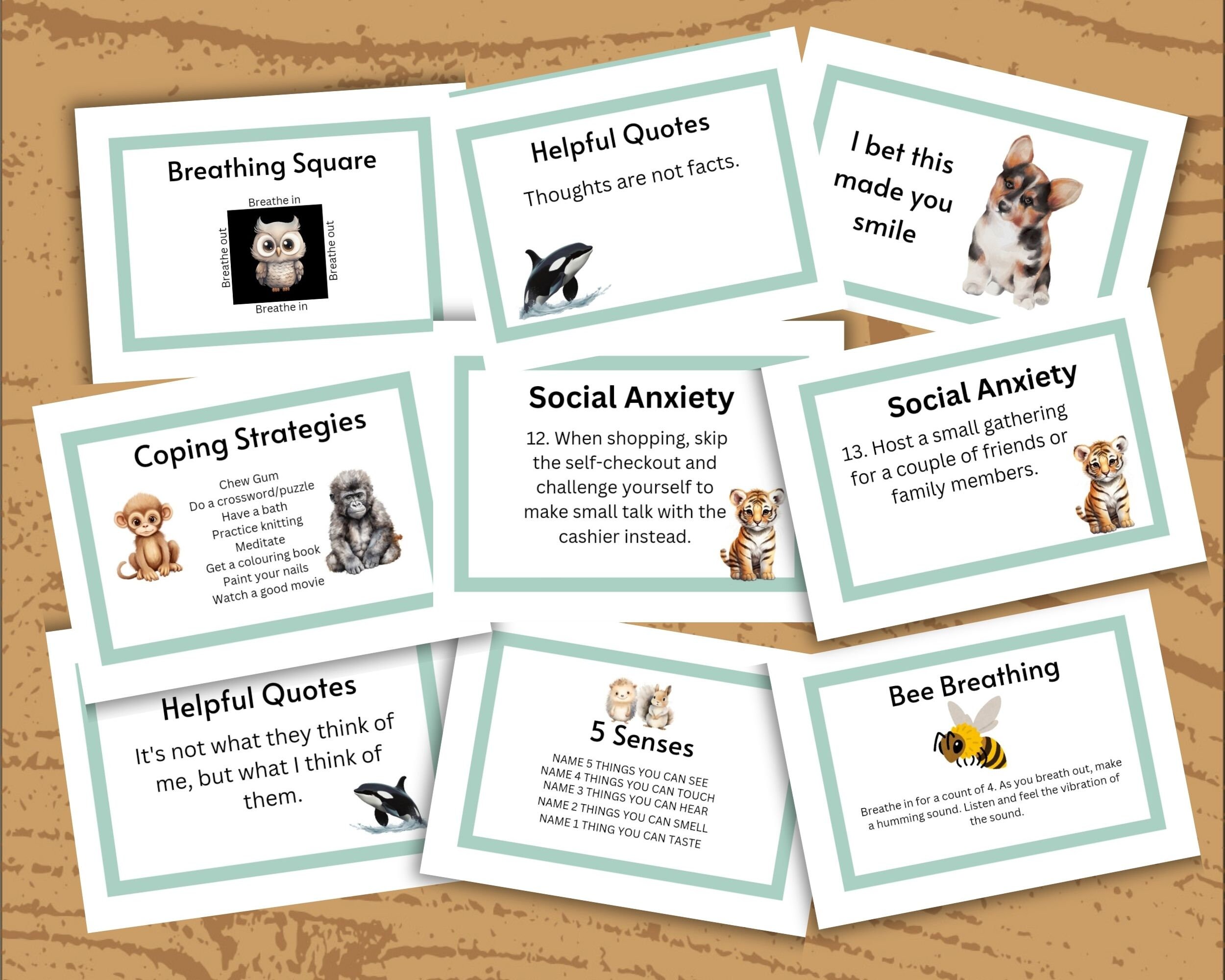 Mental Health Flashcards, Anxiety Relief, Mental Health, Helpful ...