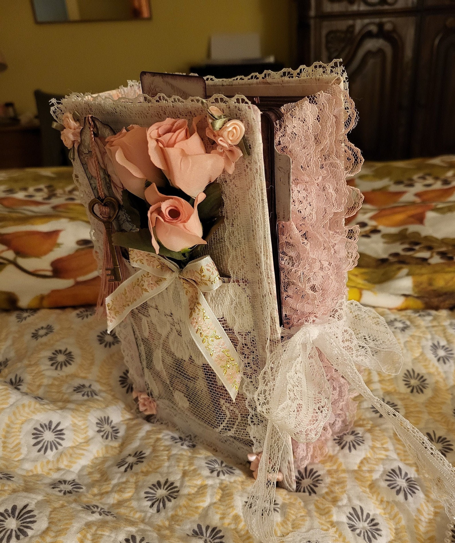 Shabby Chic Journal - Etsy