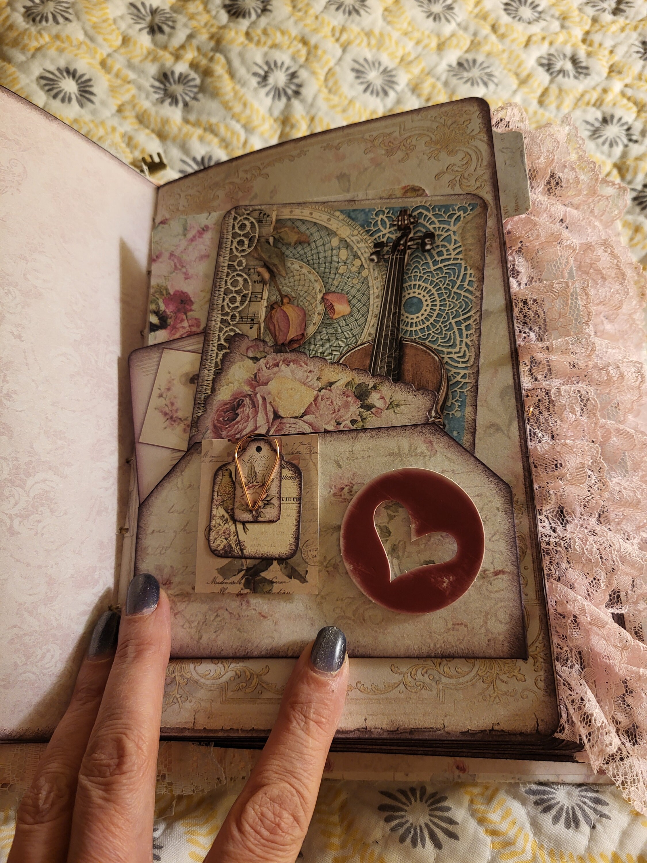 Shabby Chic Journal - Etsy