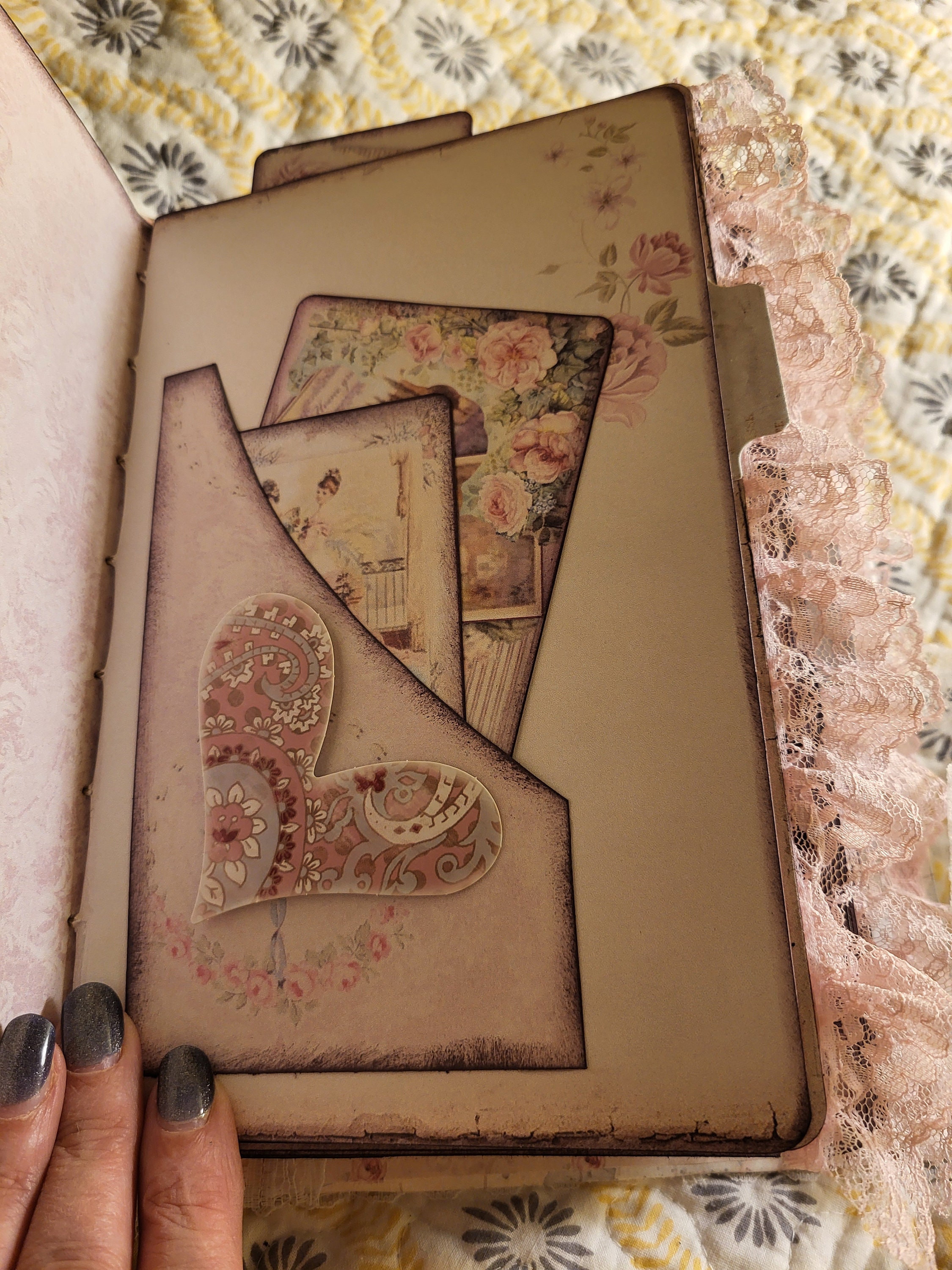 Shabby Chic Journal - Etsy