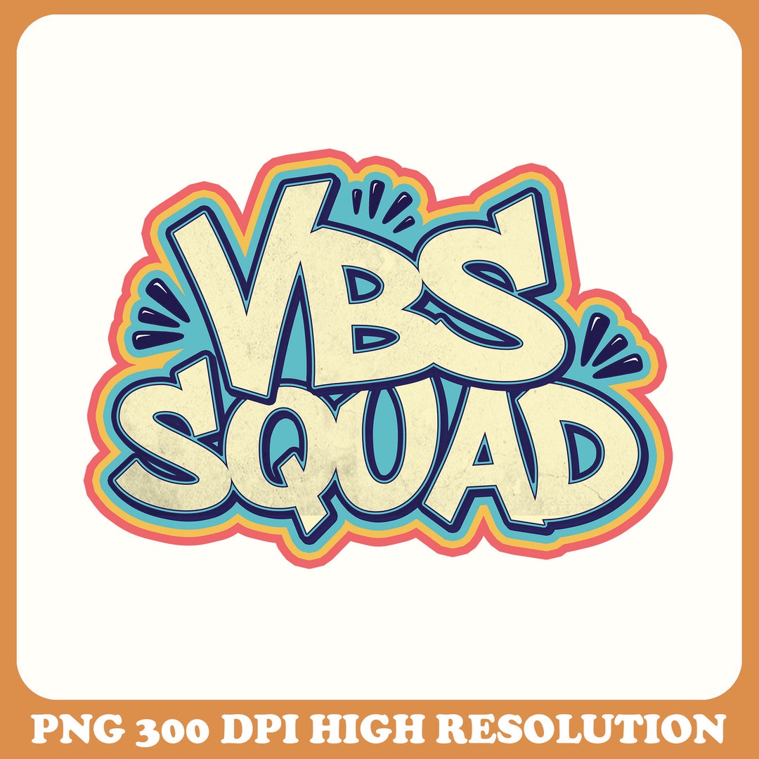 Retro VBS Squad PNG, VBS Crew Png, Summer Camping Png, Vacation Bible ...