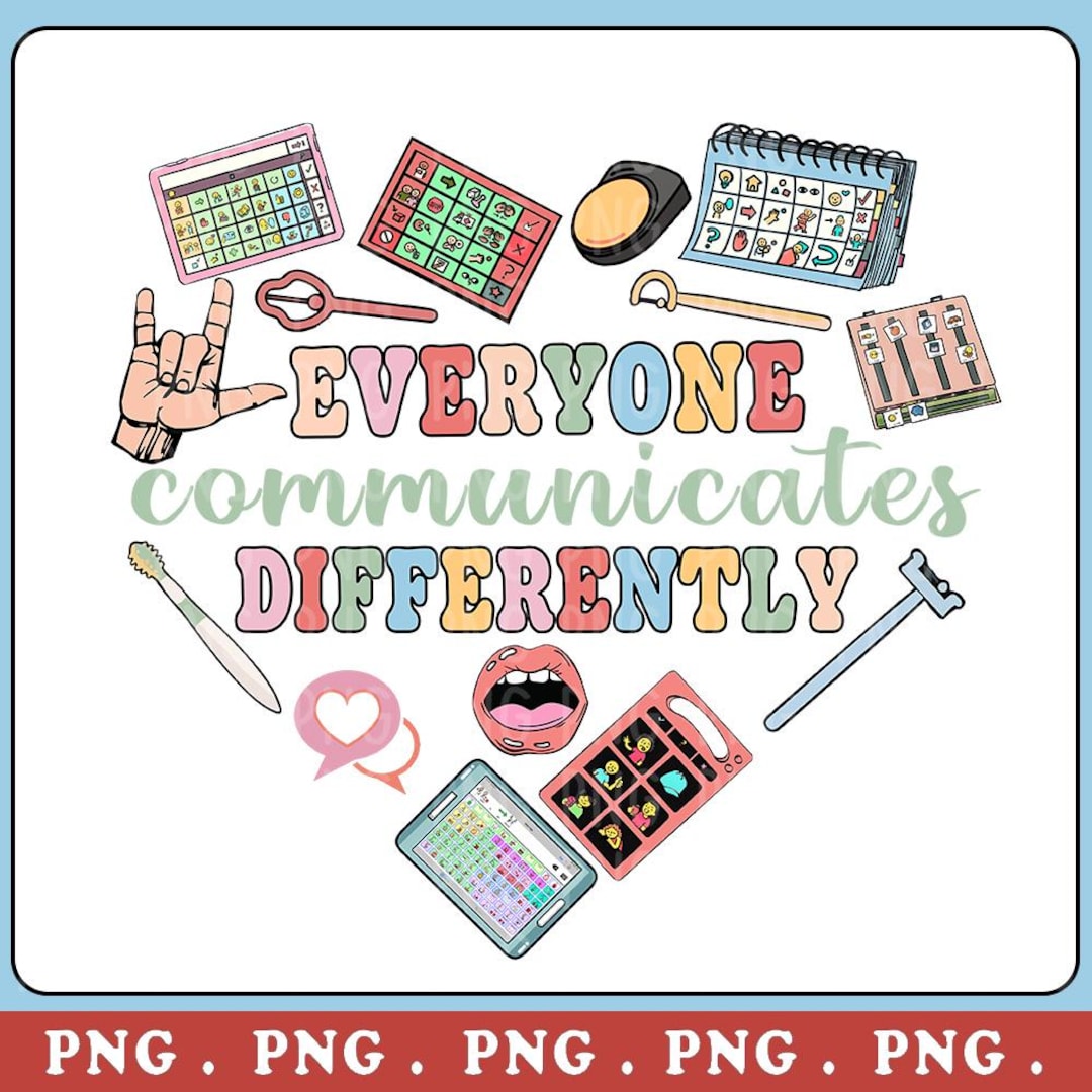 Everyone Communicates Differently PNG Communication for Everyone Png ...