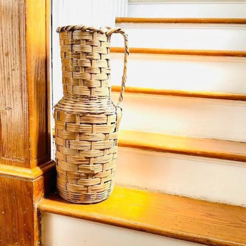 Wicker Jug - Etsy