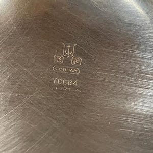 Gorham Silver Plate Scalloped Edge and Ribbed Oval Shaped Bowl, Vintage ...