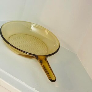 Vintage Corning Ware Pyrex Brown or Amber Visions Glass Cookware ...